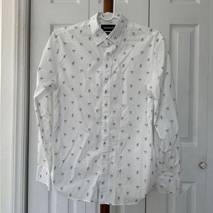 Bonobos | Shirts | Bonobos White Print Hand Gestures Sign Language ...